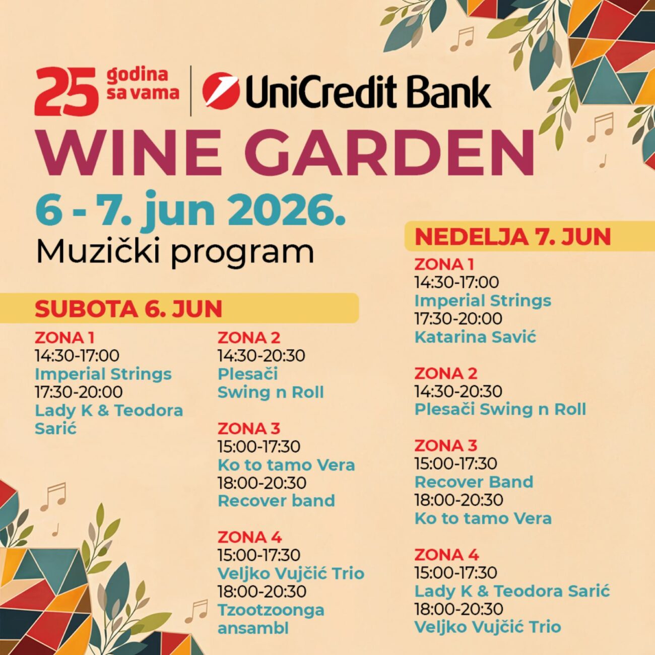 Najlepši vikend u gradu: Dva dana degustacije, muzike i letnje ...
